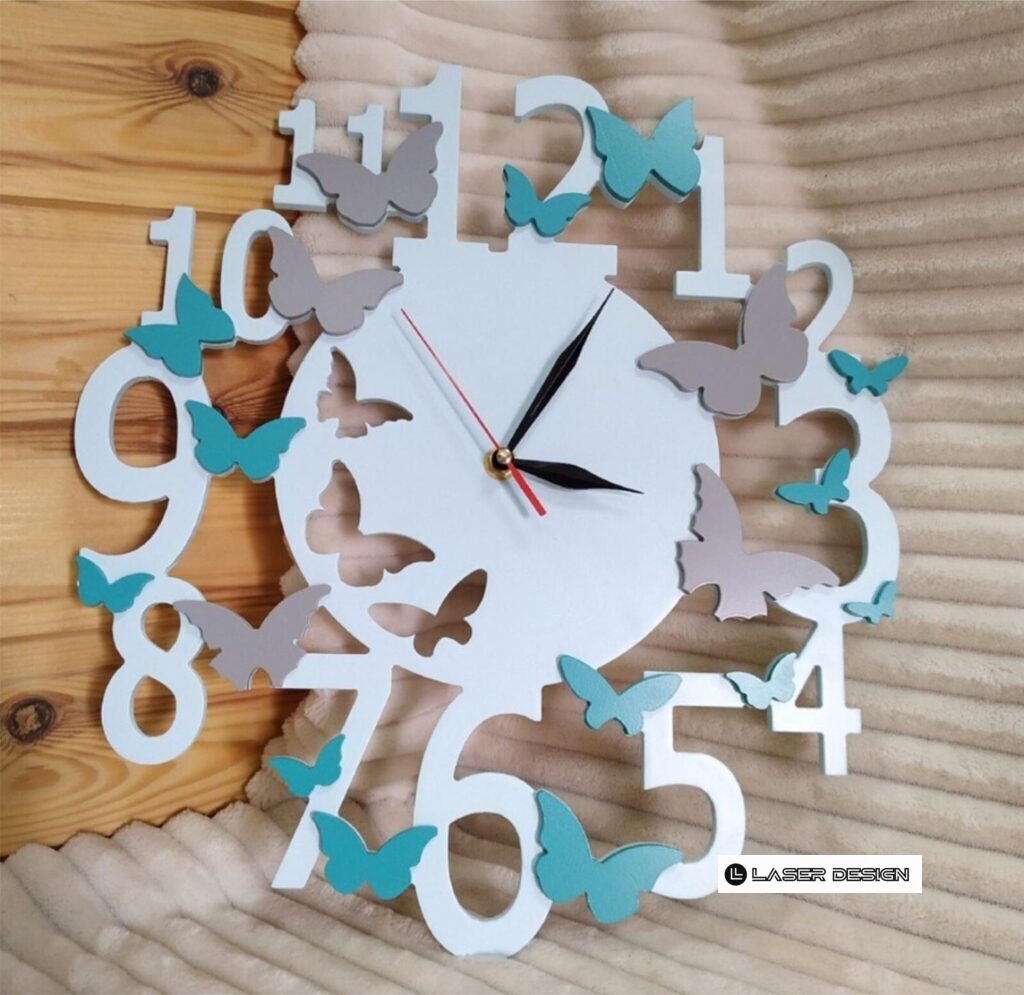 Running Man Laser Cut Wall Clock Vector Free - Laser Design Download ...