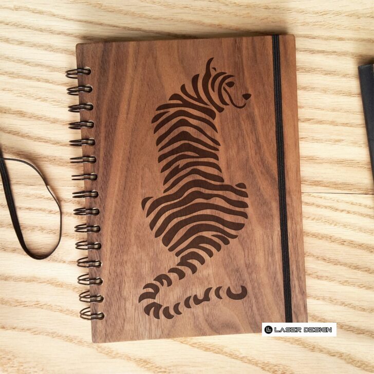 Engrave Tiger Book Cover Laser Cut Free Vector - Free Download Laser ...