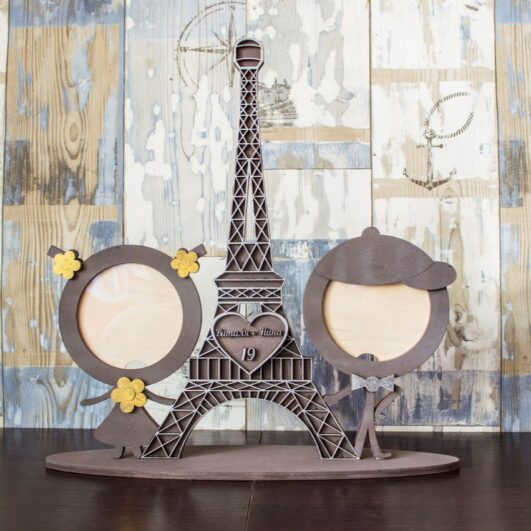 Eiffel Tower Laser Cut DXF File Picture Frame - Free Download Laser ...