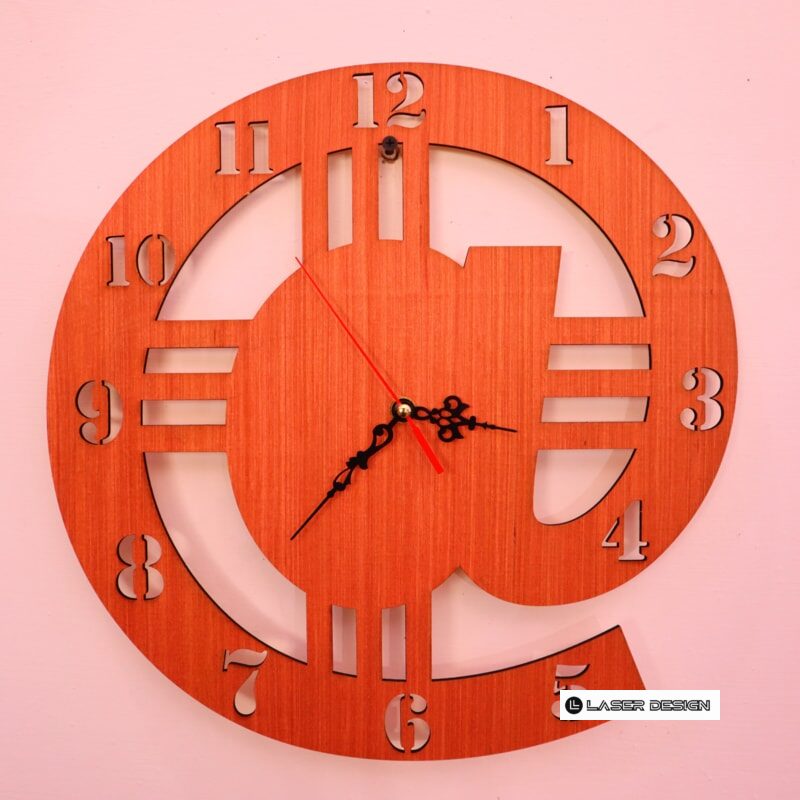 DXF File Large Roman Numeral Laser Cut Wall Clock - Free Download Laser ...